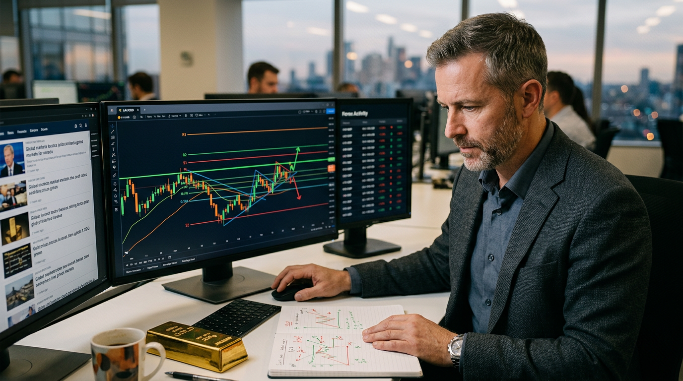 Gold XAUUSD Breakout Setup: Live Trading Signals During Forex Session ...