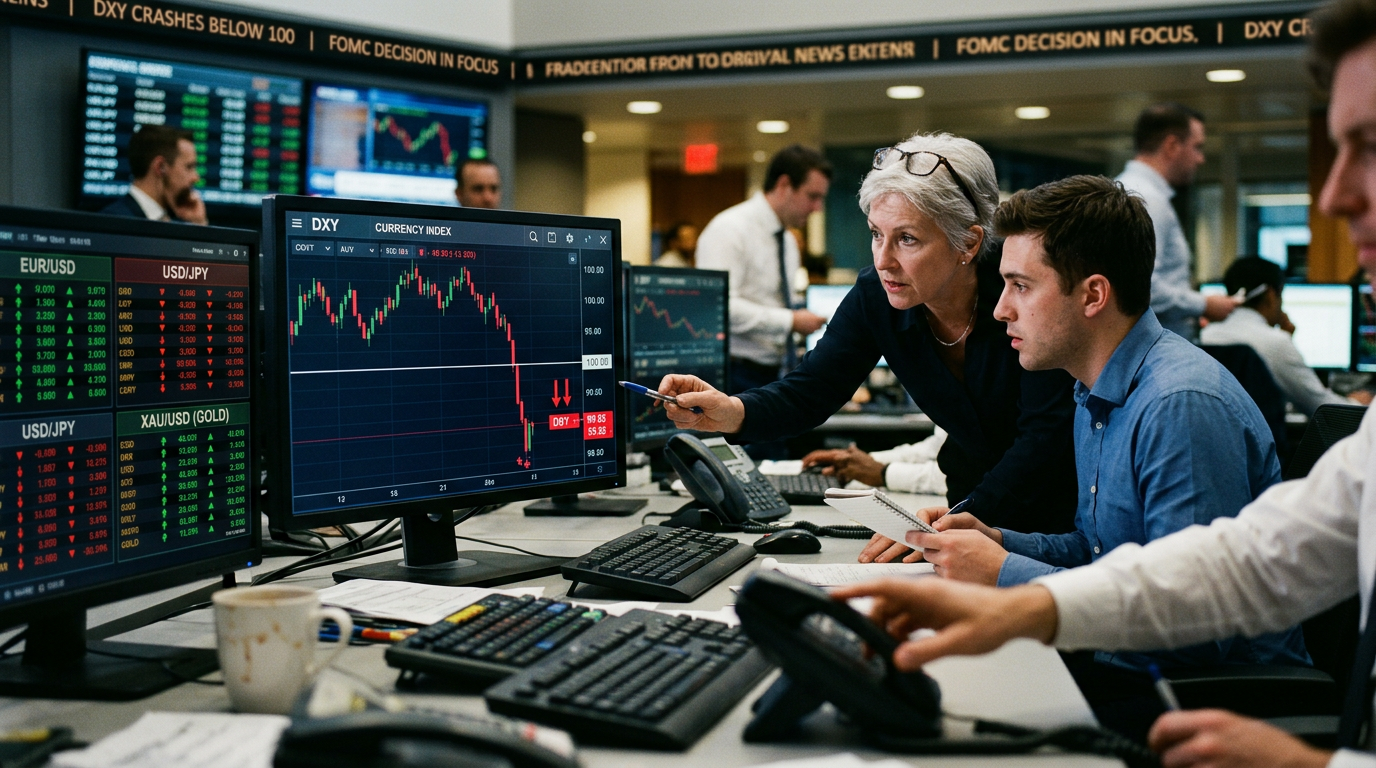 US Dollar Index Breaks Below 100: What This Historic Shift Means for ...